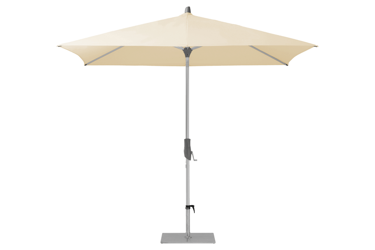 Alu twist easy parasol with hoist 210 x 150 cm – Balcony Living Cph