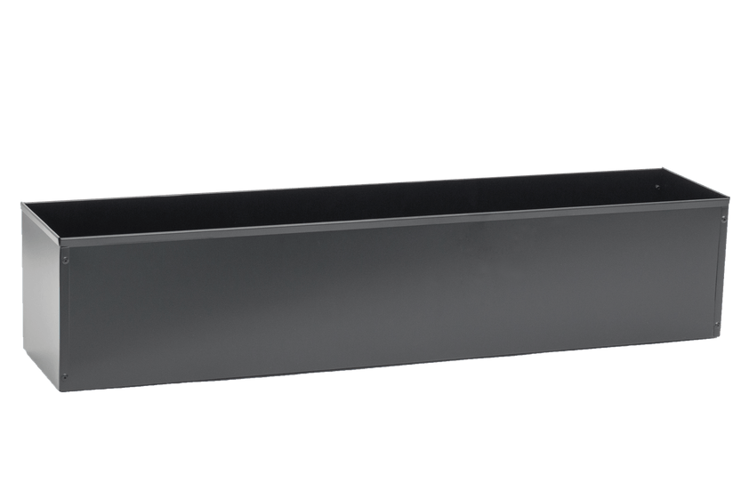 Sofie balcony flower box black 60 / 80 cm – Balcony Living Cph